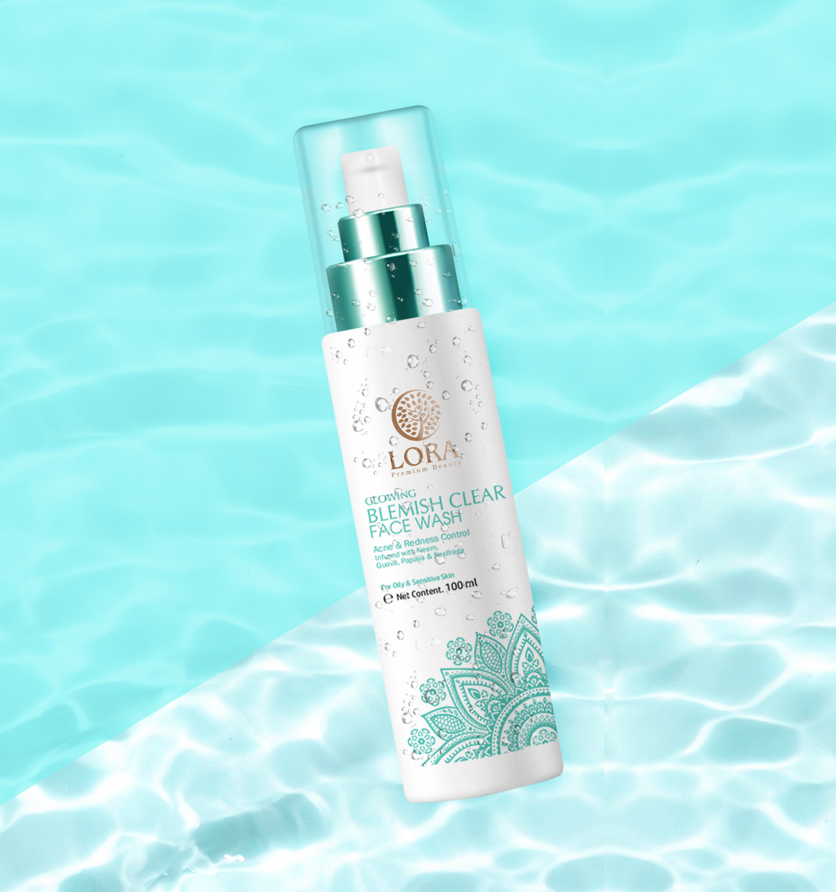 Blemish Clear Face Wash - Lora Naturals